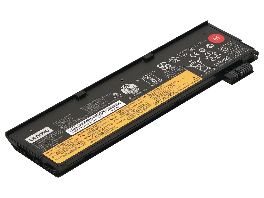 Laptop batteri 01AV424 för bl.a. Lenovo ThinkPad T470 - 2100mAh ...